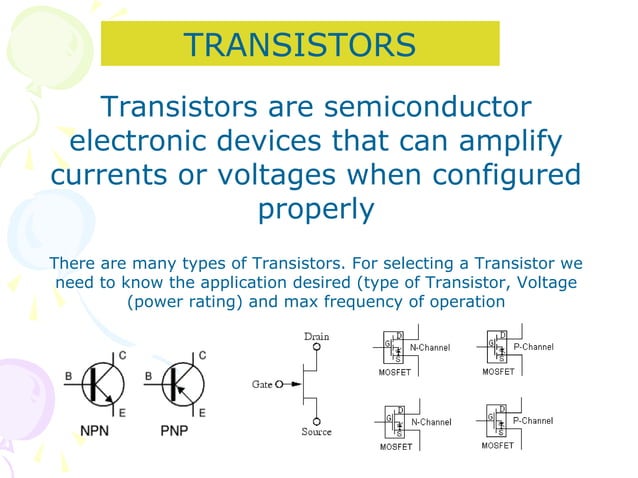 basic-analog-electronics | PPT
