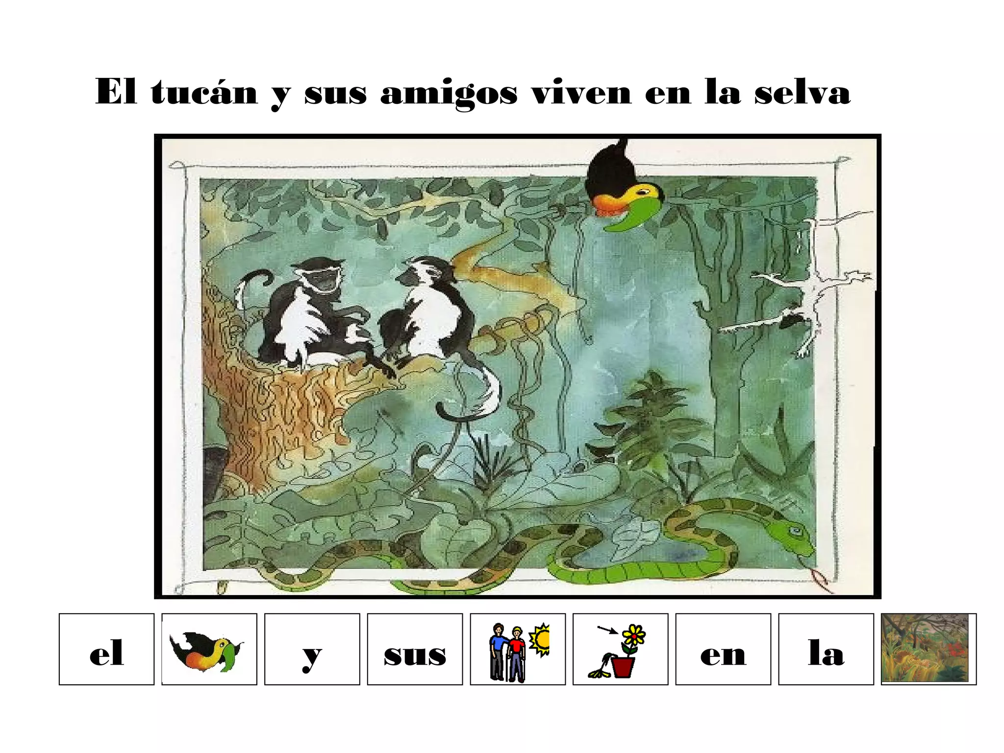 359488 cuento -la selva- con pictogramas | PPT