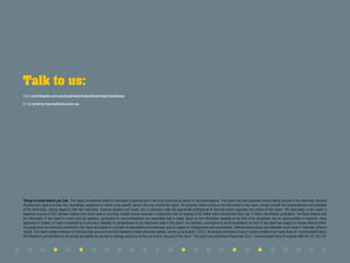 CommBank Retail Insights Edition 1 | PDF