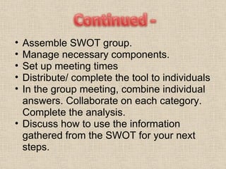 SWOT | PPT