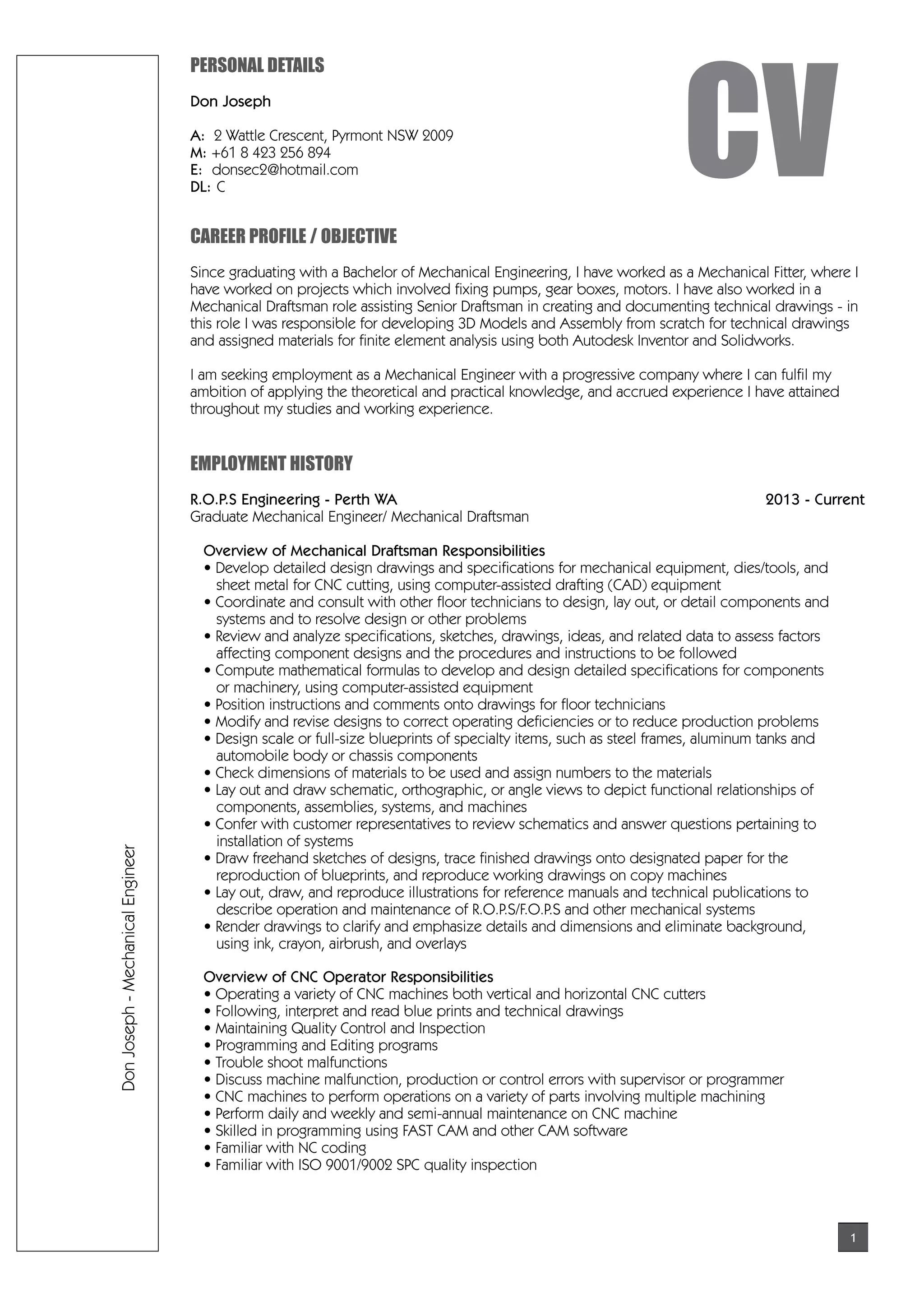 Sydney Resume | PDF