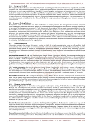 Cost Accounting Practices in Bangladesh A Study of the Pharmaceutical ...