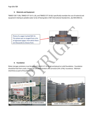 FWSVA Series_Referenced Handbook Water Storage Container Inspection ...
