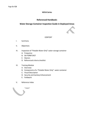 FWSVA Series_Referenced Handbook Water Storage Container Inspection ...