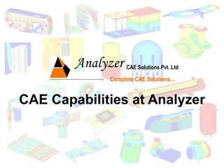 Analyzer CAE Capabilities | PDF