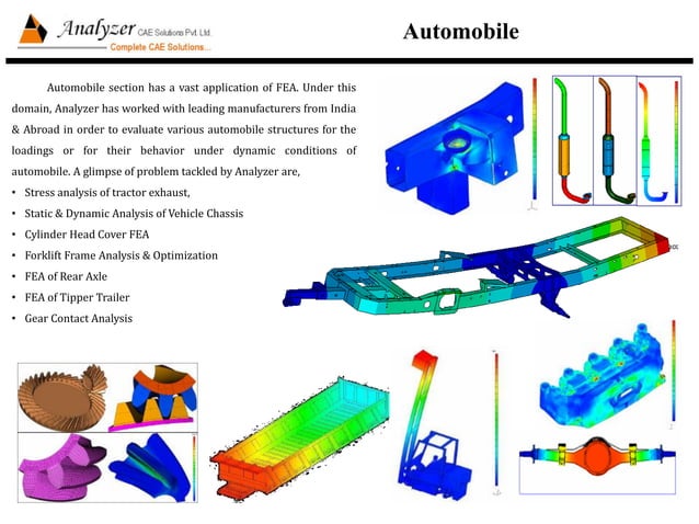 Analyzer CAE Capabilities | PPT
