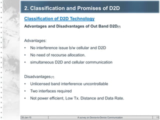 A survey on Device-to-Device Communication | PDF