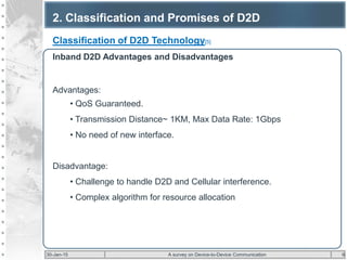 A survey on Device-to-Device Communication | PDF