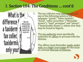 Distrain under PITA - An Analysis and Evaluation of Principles ...