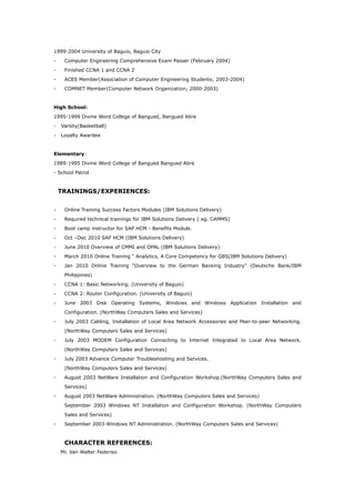 Mark Ledda resume_rev1 | DOC
