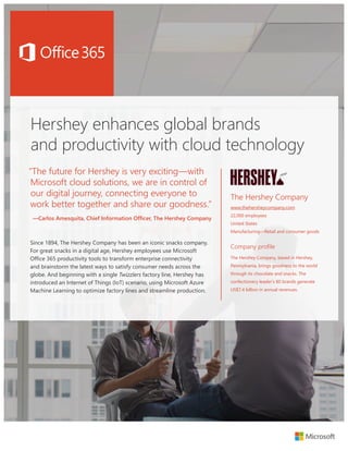 hershey_case_study | PDF | Cloud Computing | Internet