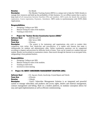 Deepak_Resume_final15aprl | DOC | Web Development | Internet