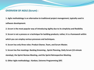 AGILE METHODOLOGY | PPTX