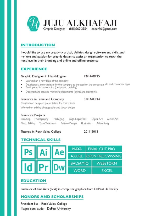 Juju Alkhafaji Resume | PDF