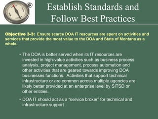 DOA IT Strat Plan OVERVIEW 2014 | PPT