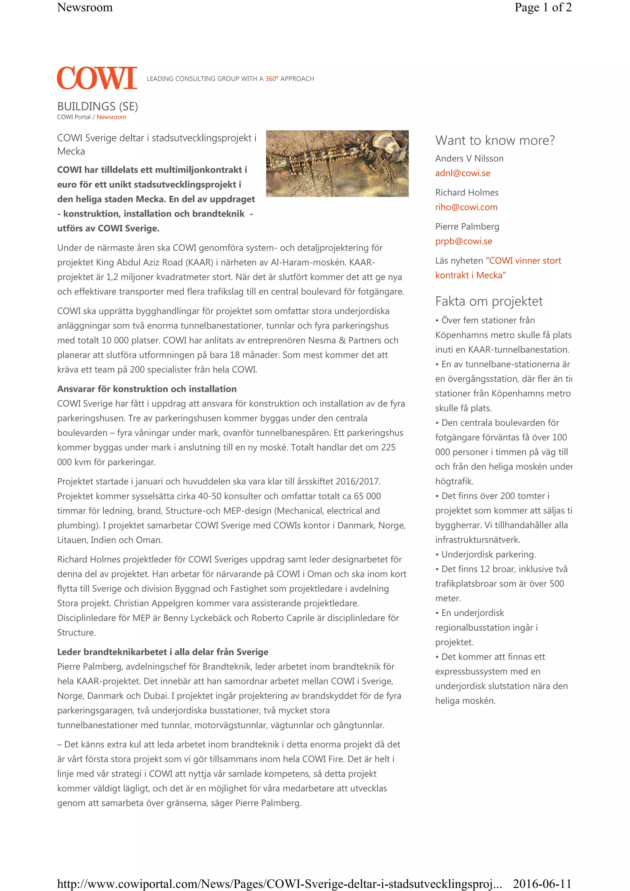 COWI-Sverige-deltar-i-stad | PDF