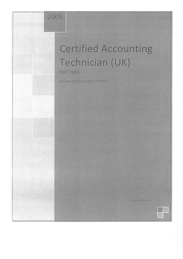 ACCA CAT Certificate | PDF