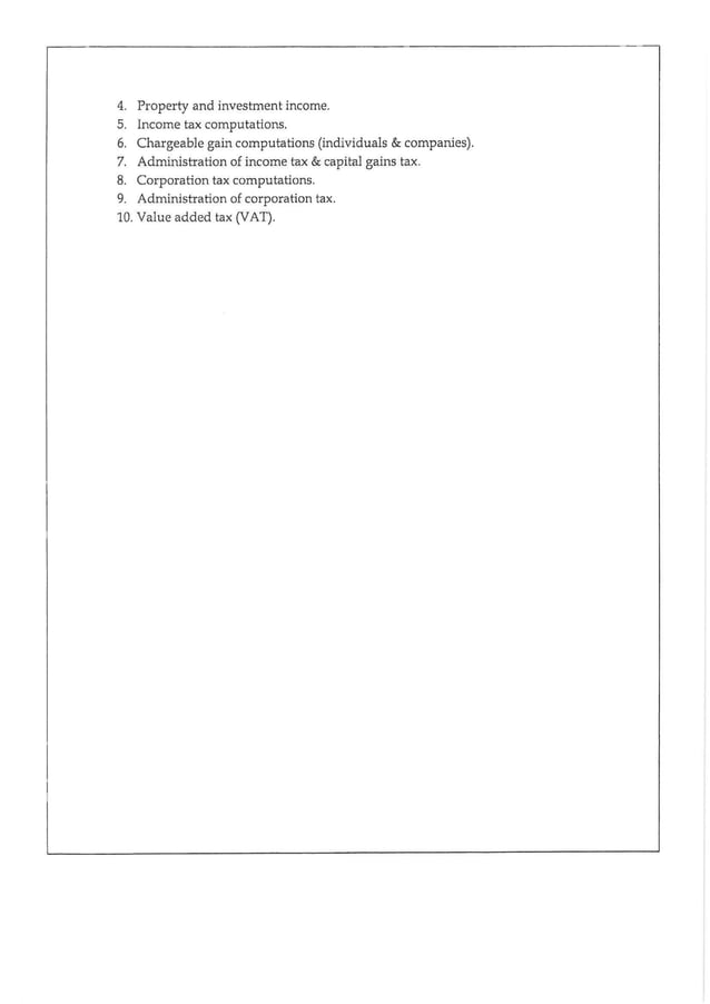 ACCA CAT Certificate | PDF