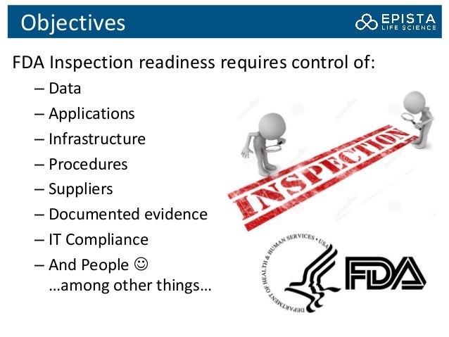 2016-06-08 FDA Inspection Readiness - Mikael Yde