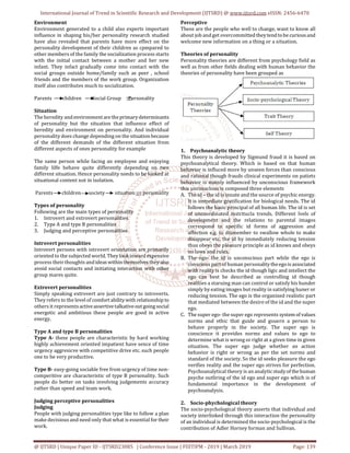 An Overview on Personality Development | PDF
