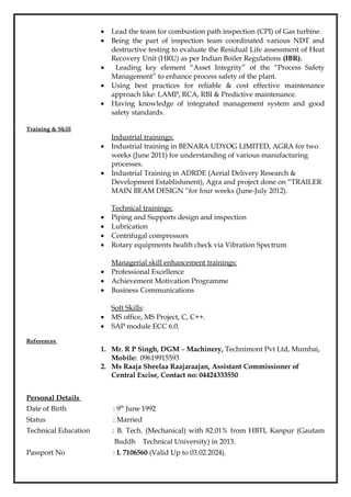 Final resume-Shweta | PDF