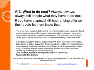 CCS Tips to Convert Quotes Into Sales 2 | PPTX