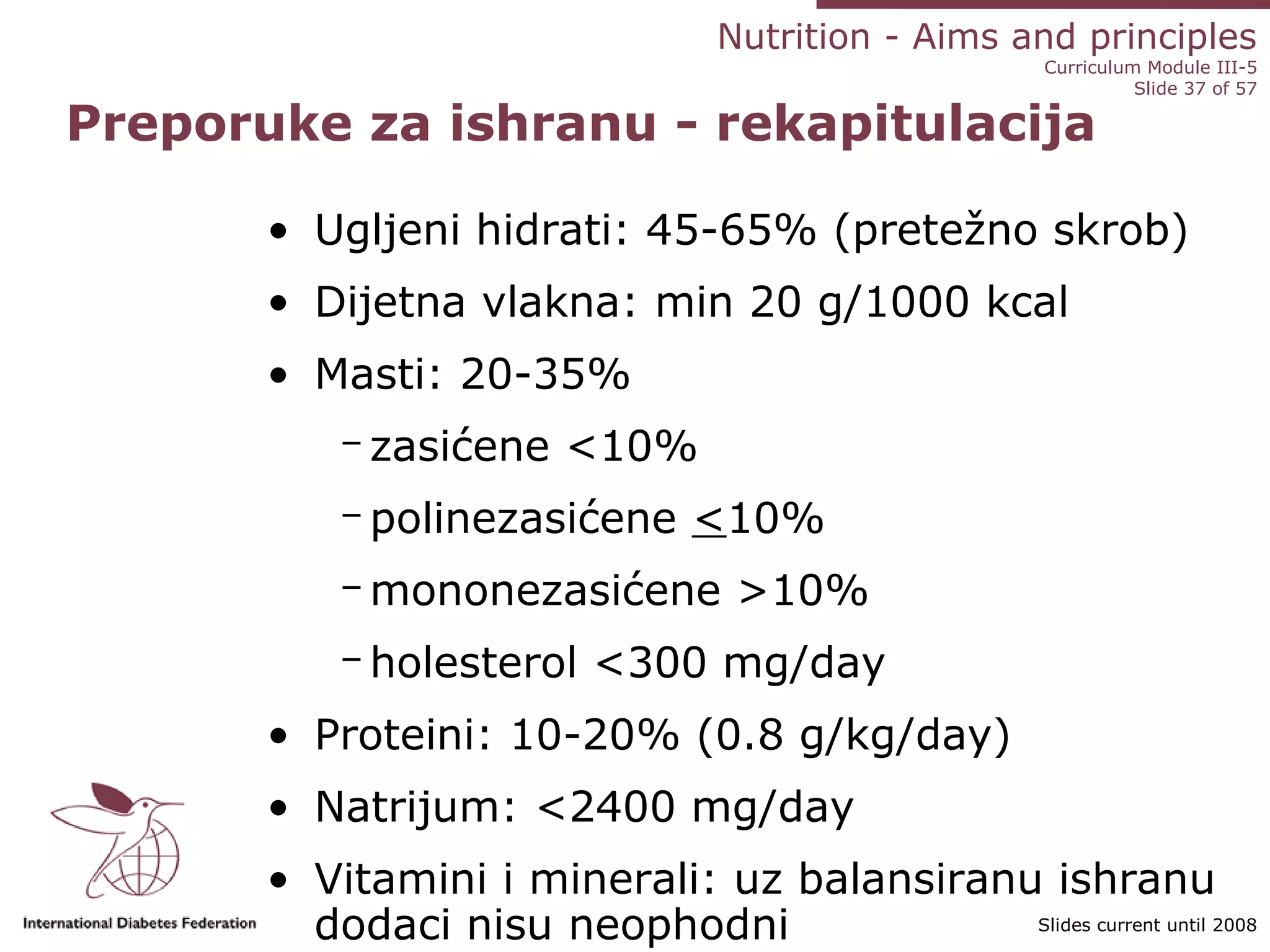 2-1-ishrana-ciljevi-principi | PPT