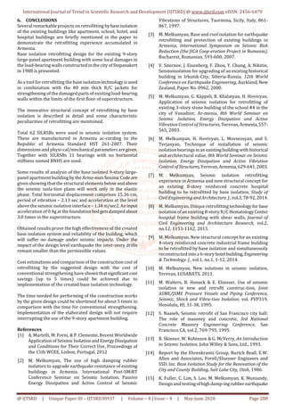 Base Isolation Retrofitting Design for the Existing 9 Story Large Panel ...