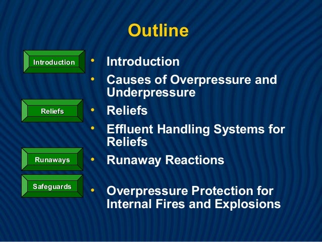 Design for Overpressure and Underpressure Protection