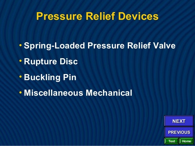 Design for Overpressure and Underpressure Protection