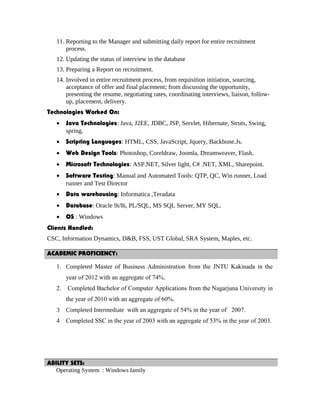 sadiq recruiter | PDF