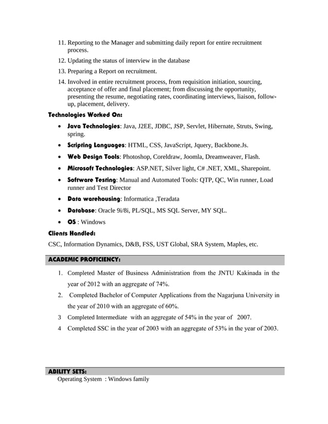 sadiq recruiter | PDF