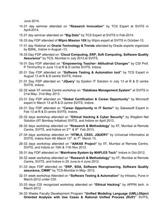 Vijay Prakash for Bio-data | PDF
