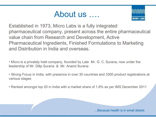 MICRO Corporatepresentation | PPT