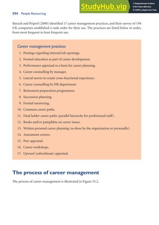 35 Career Management | PDF