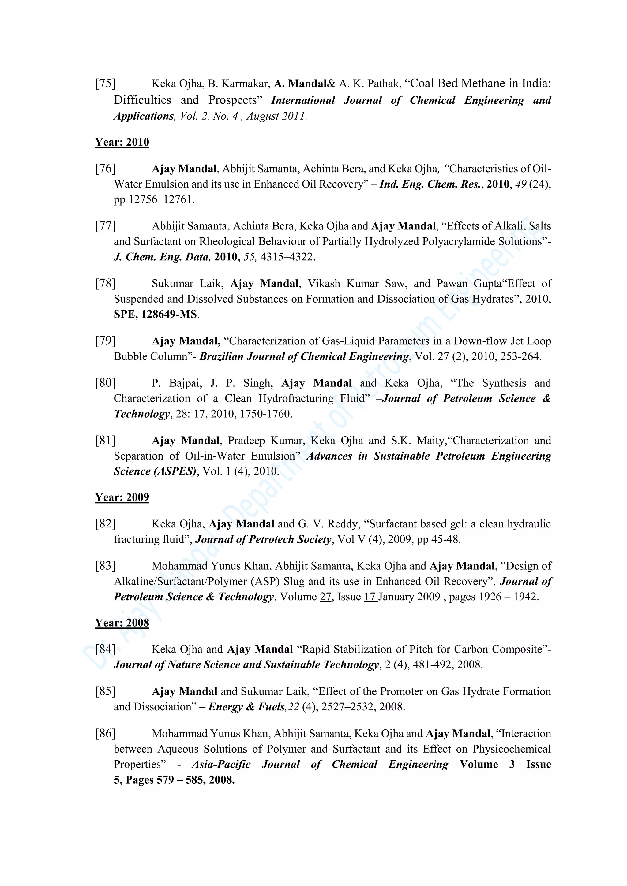 LIST OF PUBLICATION1 | PDF