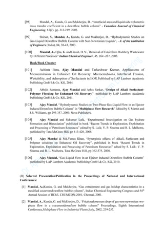 LIST OF PUBLICATION1 | PDF