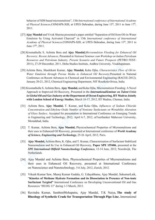 LIST OF PUBLICATION1 | PDF
