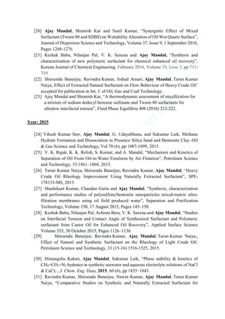 LIST OF PUBLICATION1 | PDF