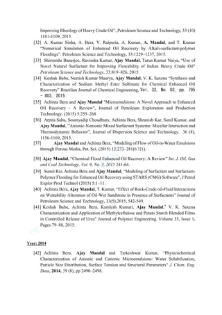 LIST OF PUBLICATION1 | PDF