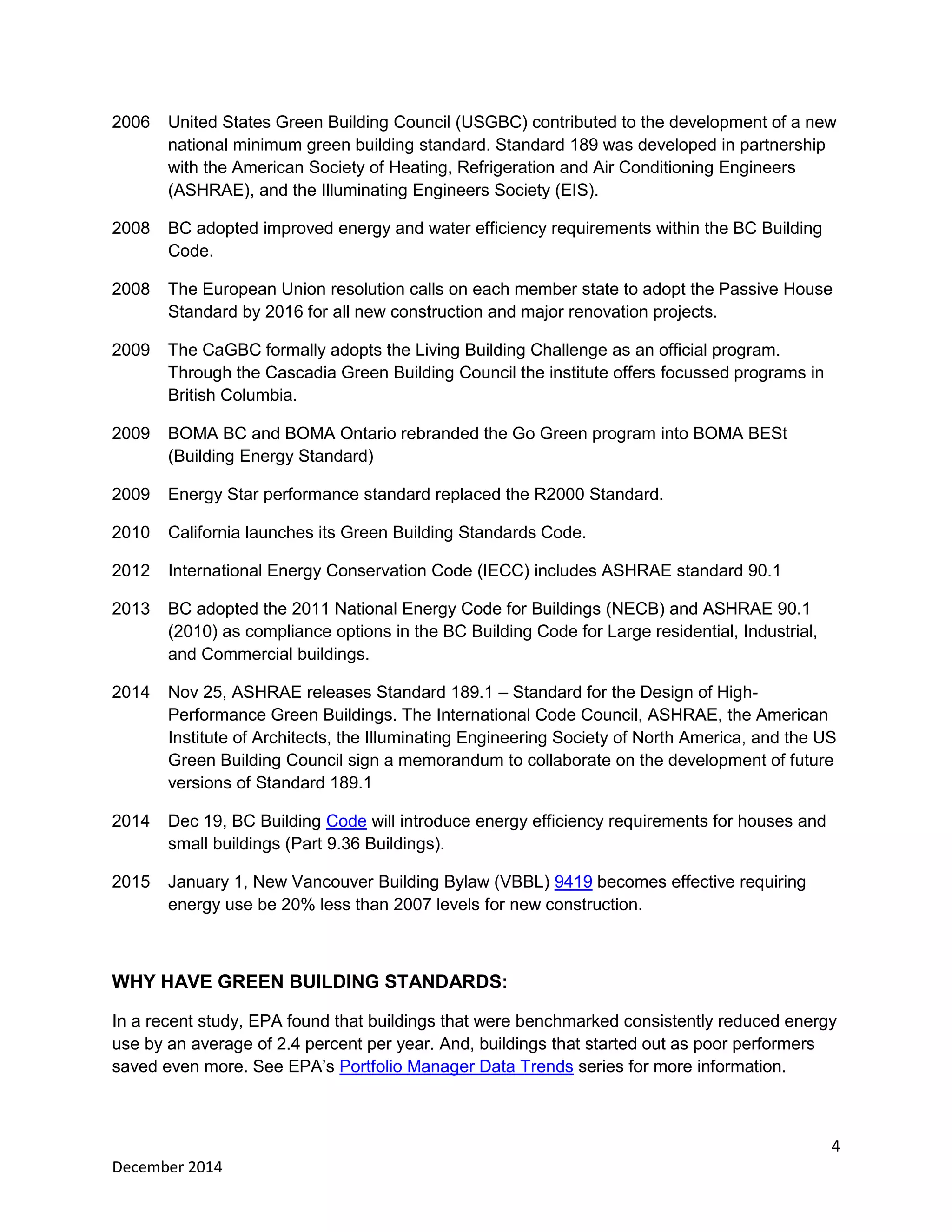 2014 GREEN Commercial Building Rating Systems | PDF