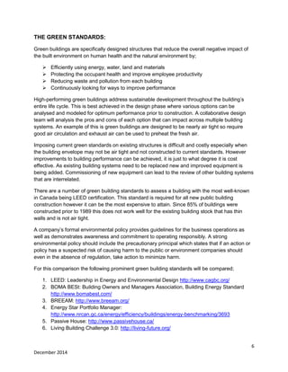 2014 GREEN Commercial Building Rating Systems | PDF