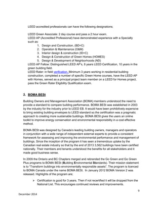 2014 GREEN Commercial Building Rating Systems | PDF