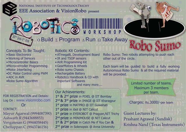 Poster of Robo Sumo workshop09 | PDF