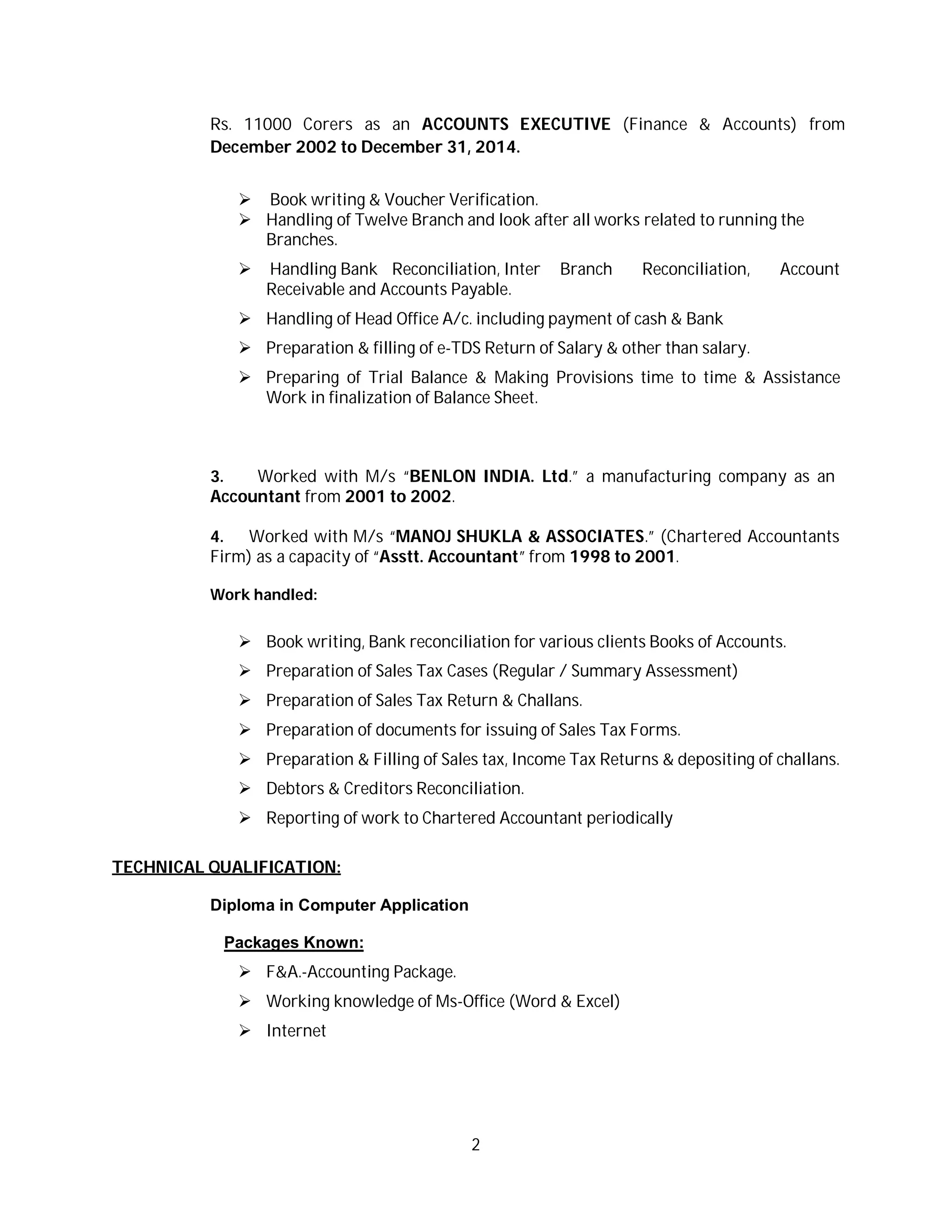 Resume Prabhakar-New | PDF