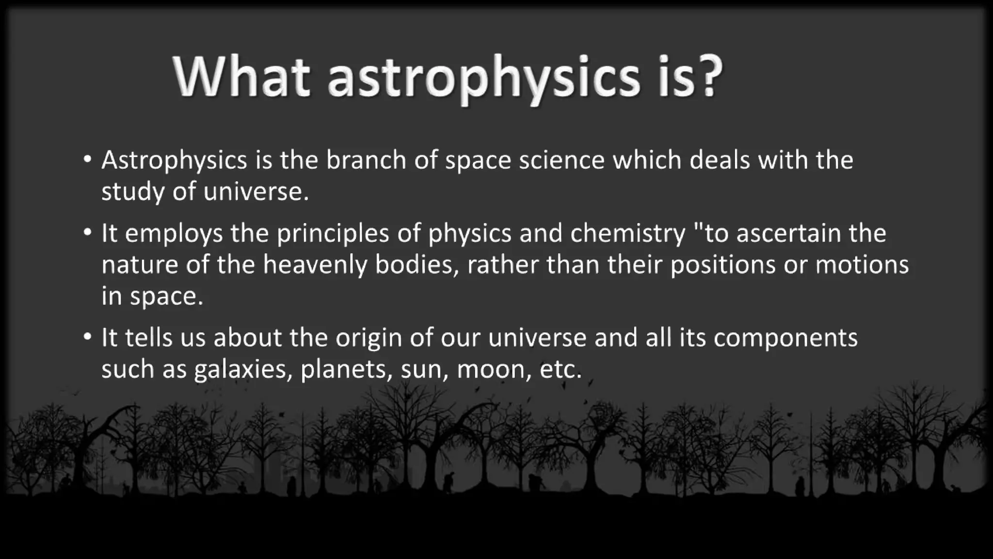 Astrophysics Presentation | PPTX