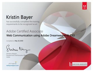 Adobe Certification | PPT