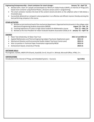 Akash Agrawal's Resume | PDF | Business | Business and Finance