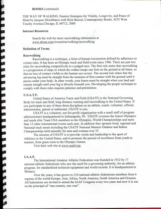 Marin Race Walkers Tell Their Stories Part 4 | PDF