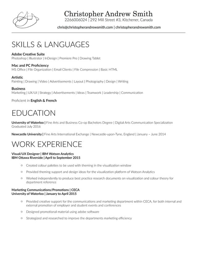 Christopher Andrew Smith CV Aug_15_2016 | PDF